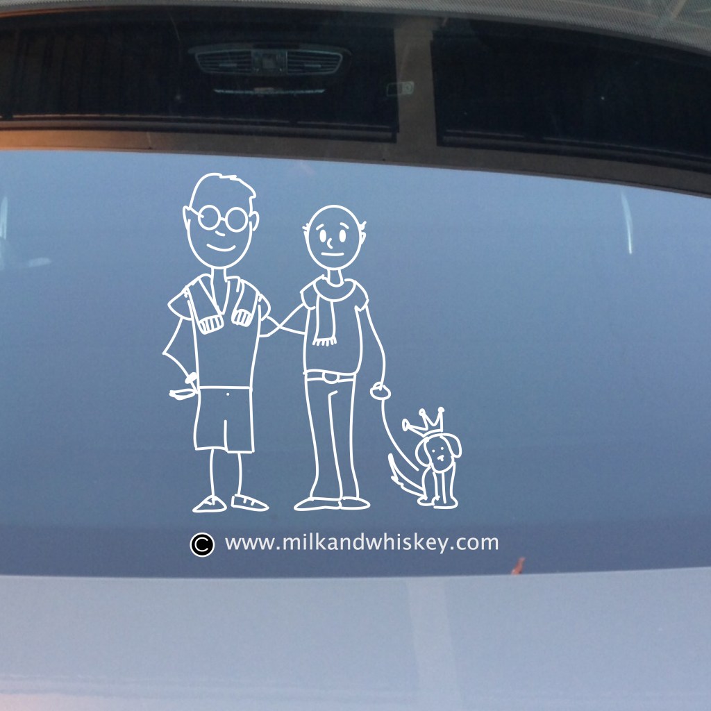 Family Window Stickers by Whiskey. | Milk & Whiskey